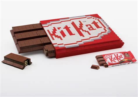 Kit Kat Builds A Giant Lego Kit Kat Bar Because Why Not
