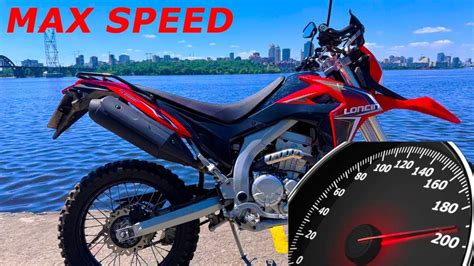МАКСИМАЛЬНАЯ СКОРОСТЬ Мотоцикла Loncin Lx 300 Разгон до предела
