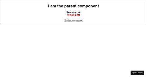 Connect A Class Component Codesandbox