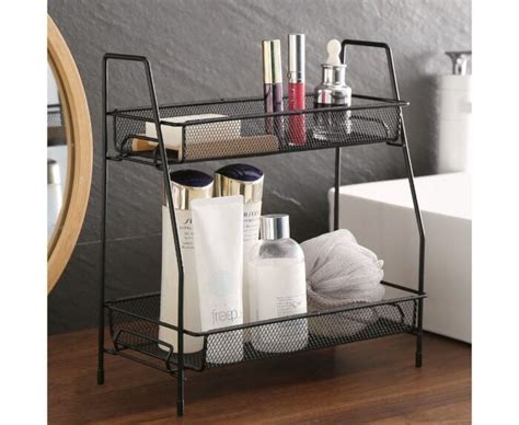 2 layer multi purpose iron organizer shelf yztijarah