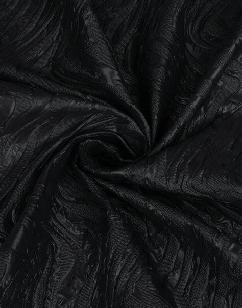 Black Color Quilted Fabric For Mens Jacket Charu Creation