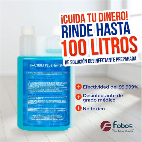 Grupo Fobos 🦠¿sabías Que Nuestro Bactium Plus 464 Es Facebook