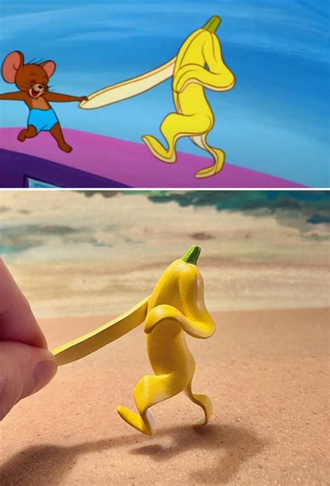 20 New Sculptures Of Tom And Jerrys Most Unfortunate Moments By Taku