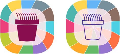 Grass Pot Icon Design 44729766 Vector Art At Vecteezy
