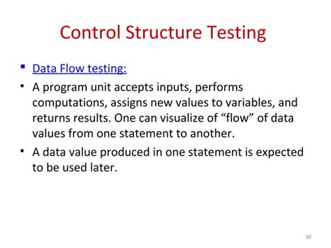 software engineering testing techniques ppt computing