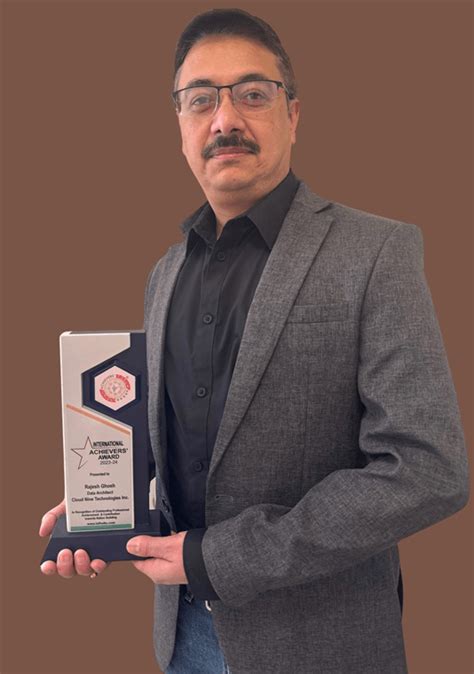Mr Rajesh Ghosh Indian Achievers Forum