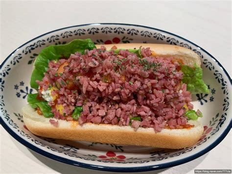 베이컨 솔솔 뿌린 수제 핫도그 레시피