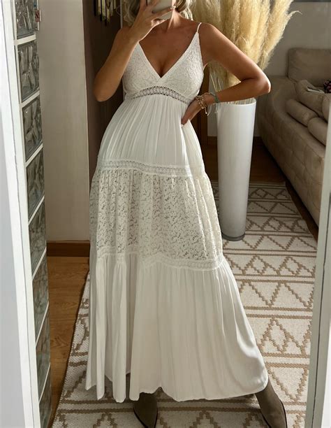 Maxi Boho Dress Boho White Dress Boho White Maxi Dress Boho Etsy