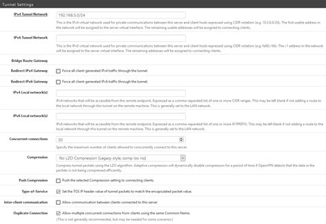 Openvpn Non Redirect Gateway No Traffic Goes Through Rpfsense