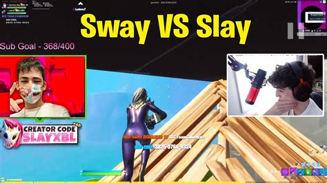 FaZe Sway VS Slay In 2v2 Zone Wars Goes Super Intense Fortnite 2v2 YouTube