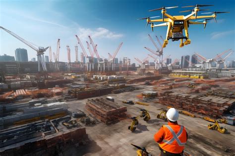 Premium Photo Ai Integration In The Construction Industry Innovative Technologies Enhancing