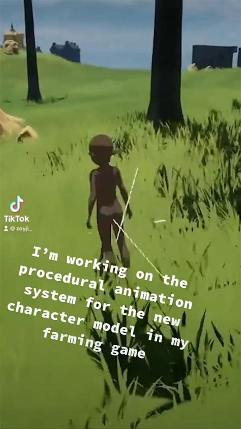 working on the procedural animation system for my farming game s new