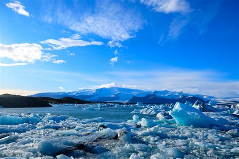 图片素材 冰岛 自然 地球 冬季 Jokulsarlon 天空 北冰洋 水 北极 冰山 海冰 冷冻 雪 冰帽