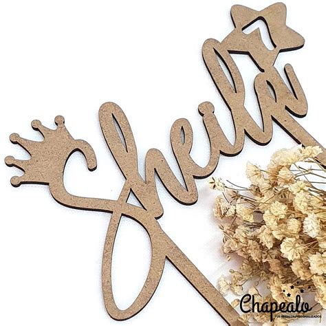 Cake Toppers Personalizados Chapealo