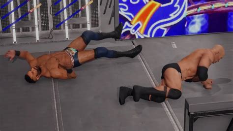 The Rock Vs Jinder Mahal Quick Victory Wwe 2k23 Youtube