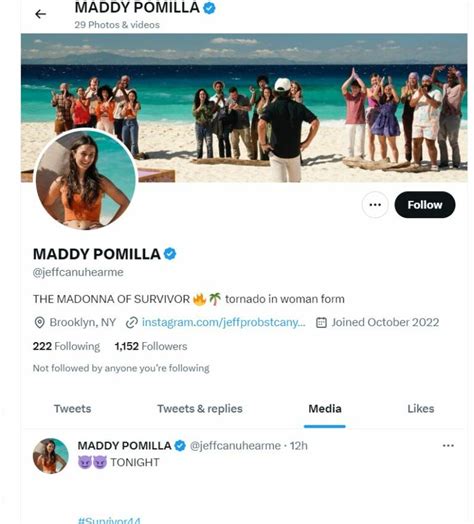 Maddy Pomilla (Survivor 44) Age, Biography, Boyfriend, Wiki, Family ...