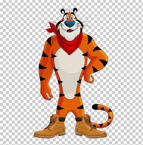 Frosted Flakes Tony The Tiger Breakfast Cereal Corn Flakes Png Clipart