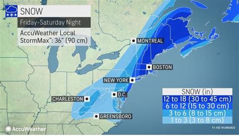 It Looks Like Cny Will Get Grazed By Snowstorm Expected To Slam New