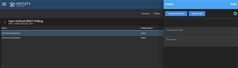 Example Workflows Of Creating User Defined Rest Pollers Entuity