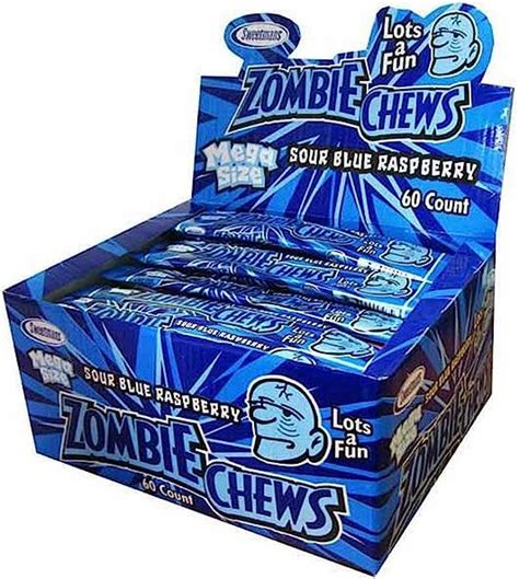 Zombie Chew Sour Blue Raspberry For Unbeatable Prices Dandicandy Online Orders