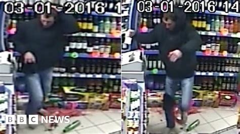 Cctv Appeal Over Violent Assault On Glasgow Shopkeeper Bbc News