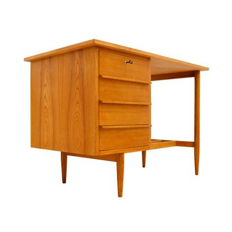 Mid Century Writing Desk By Uluv Czechoslovakia 1970s For Sale At Pamono