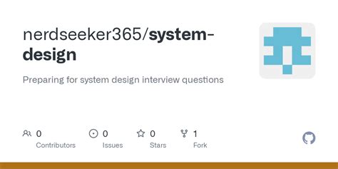 Github Nerdseeker System Design Preparing For System Design Interview Questions