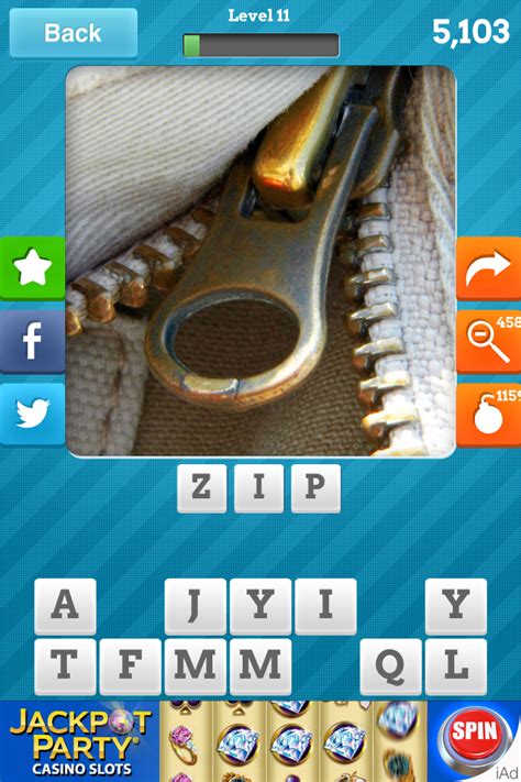 App Answers Close Up Pics Level 11