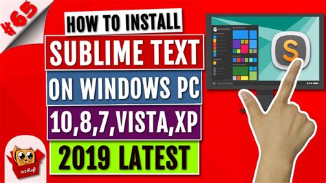 how to download and install sublime text editor 3 2 1 on windows 10