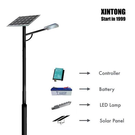 중국 7m 40w 태양 광 가로등 제조 업체 및 제조 업체 및 공장 도매 가격 태양 광 가로등 Xintong