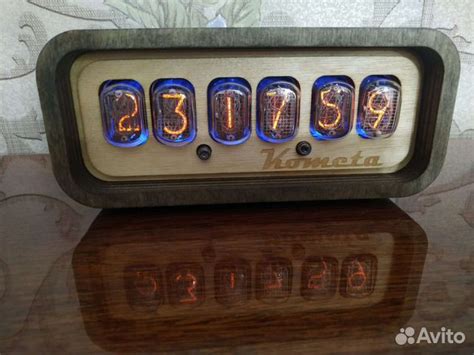 Ламповые часы на газоразрядных индикаторах ин-12 купить в Санкт ...