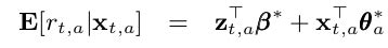 Contextual Bandits Analysis Of LinUCB Disjoint Algorithm With Dataset