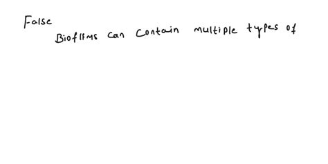Video Solution Biofilms Are Singular Cell Communities Which Are