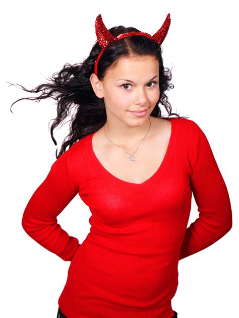 Costume Demon Devil Face Female Girl Halloween 4k Phone Hd Wallpaper