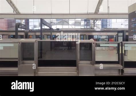 Mrt Train Leaving The Station Mrt Is Environmentally Friendly Public