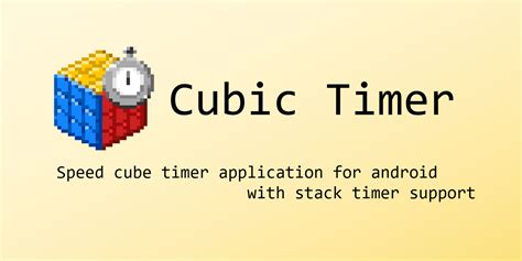 GitHub Hato Ya CubicTimer Cubic Timer Is A Fork Project From Twisty Timer By Ari Neto That