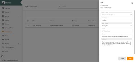 How To Create And Configure Backup Sets In Zmanda Zmanda
