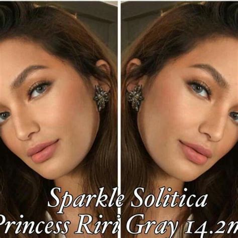 Reprice Contact Lens Color Pop Brown Princess Riri Gray Dalawa Na
