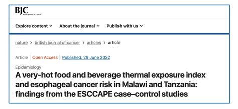 趁热吃、吃快点，食管癌风险增4倍！这些习惯一定要戒掉！ 知乎