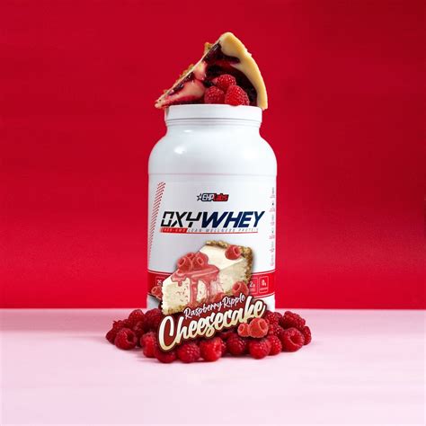 Ehplabs Oxywhey Lean Wellness Protein Raspberry Ripple 880g