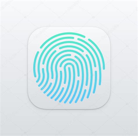 HUD Interface With Fingerprint Stock Vector Image By Jizo