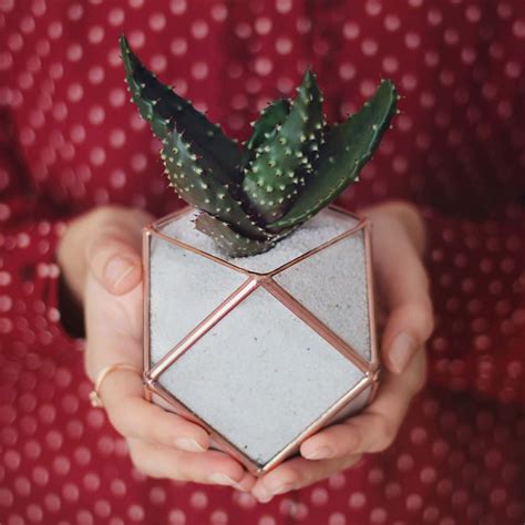 Geometric Vase And Planter Cubicle Decor Unique Ts By Waen