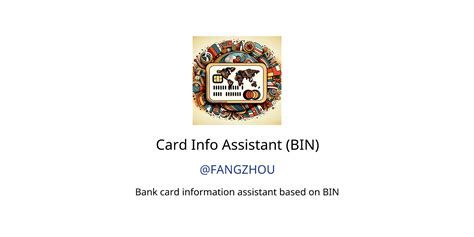 Card Info Assistant Bin Gpts Features And Functions Examples And