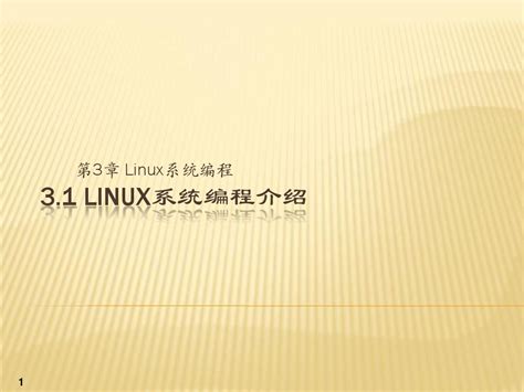 Linux系统编程文件与ioword文档在线阅读与下载无忧文档