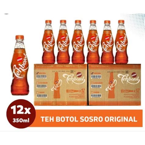 Jual Teh Botol 1 Dus Isi 12 Botol 350ml Shopee Indonesia
