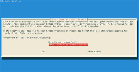 Nur Versenden Mailserver Mit Debian Und Exim Gambarude