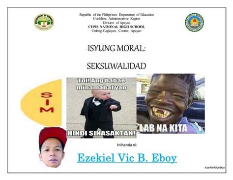Pre Marital Sex Esp Grade 10 Ppt