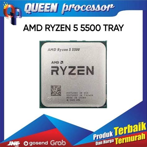 Processor Amd Ryzen 5 5500 36ghz Tray 1 Year Warranty Shopee Singapore
