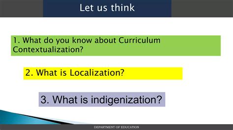 Session On Contextualization For Filipino Teachers Copy Pptx
