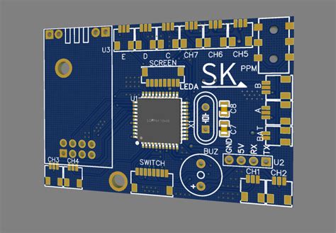 rtl8367rb 5 port gigabit switch with esp8266 立创eda